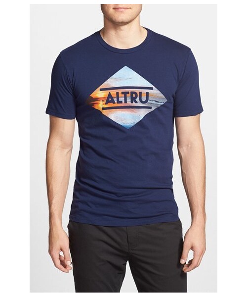 Altru（アルトゥルー）の「Altru 'View' Graphic T-Shirt（Tシャツ/カットソー）」 - WEAR