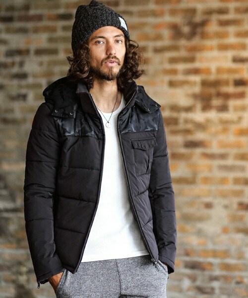 CAMBIO（カンビオ）の「CAMBIO別注 wjk zip hooded shrape (shoulder camo ver)（）」 - WEAR