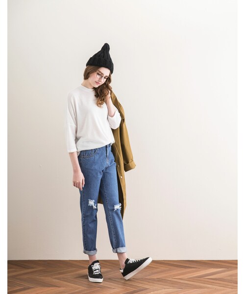 PAZZO（パッゾ）の「MIT 流行趨勢素面寬鬆上衣（）」 - WEAR