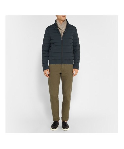 HUGO BOSS（ヒューゴボス）の「Quilted Down-Filled Shell Jacket（）」 - WEAR